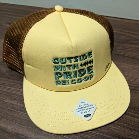 REI | Accessories | Nwt Rei Outside With Pride Snapback Trucker Hat Cap ...